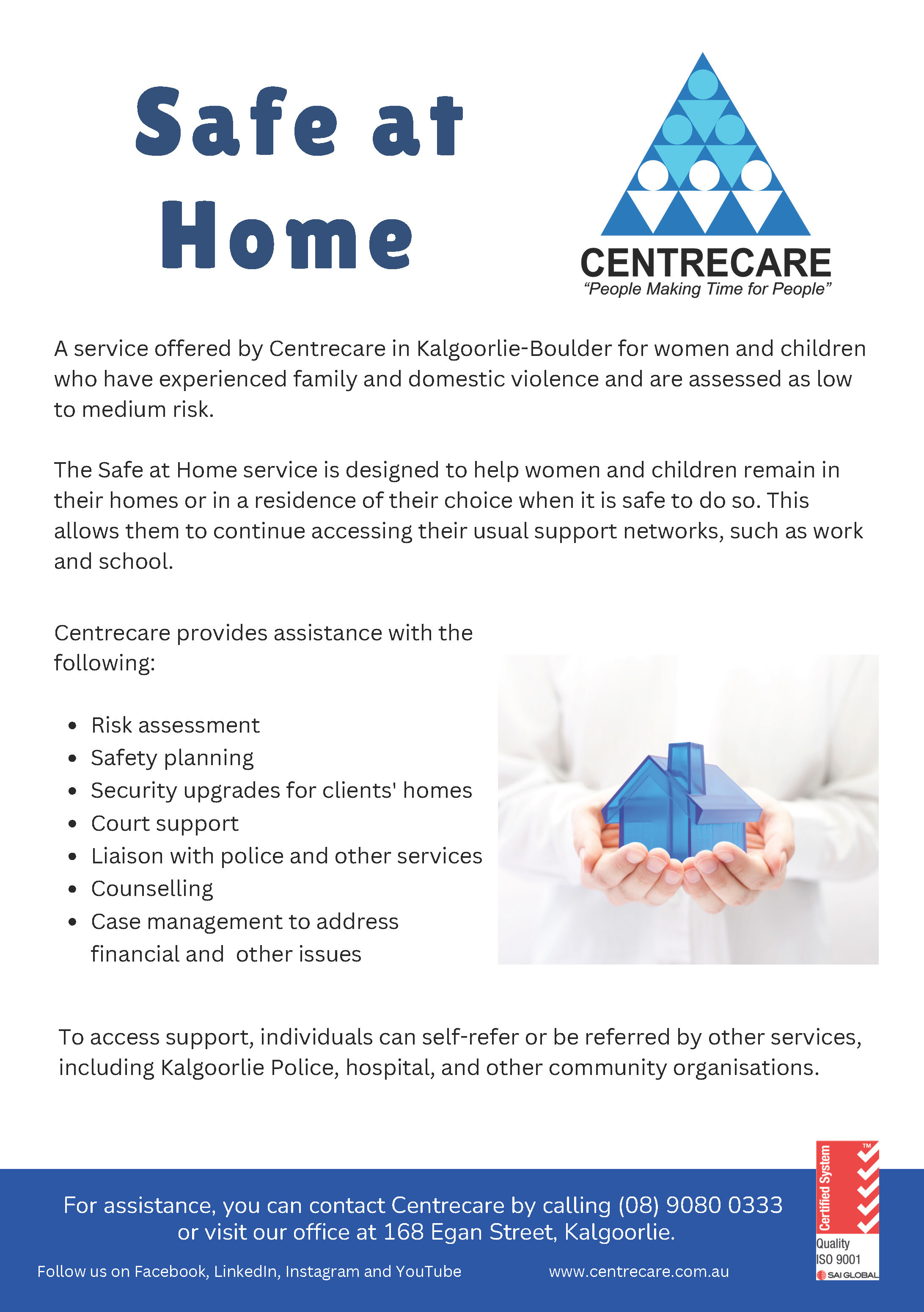 Safe at Home - Centrecare